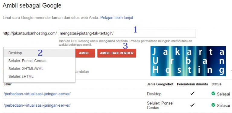 Optimasi Website Dengan Memanfaatkan Google Webmaster