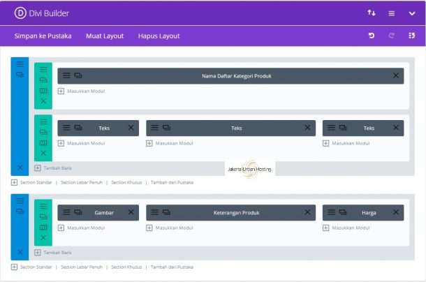 Cara Membuat Halaman Daftar Produk Menggunakan DIVI Builder